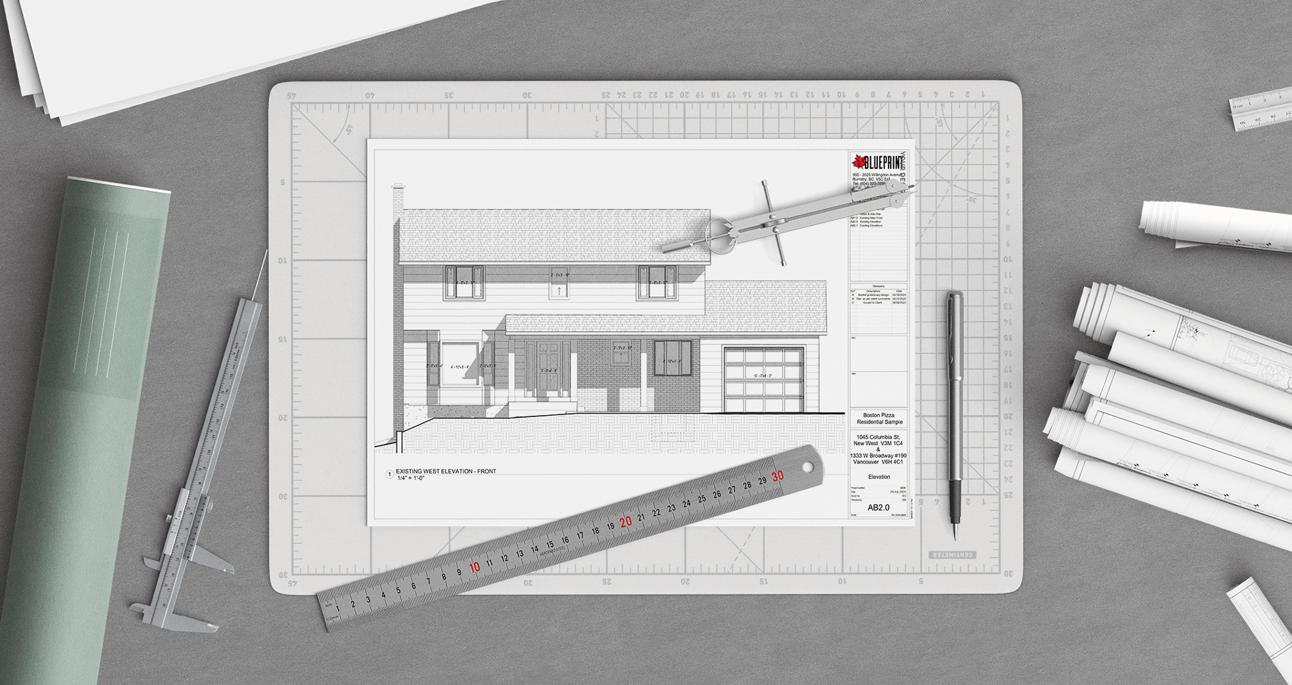 Accurate As-Built Measuring Services in Canada | As-Built Blueprint